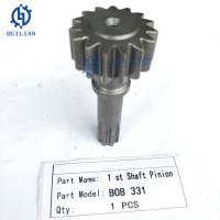 China Excavator Parts First Shaft Pinion Travel Motor Reduction Gearbox First Sun Gear BOB331 for sale