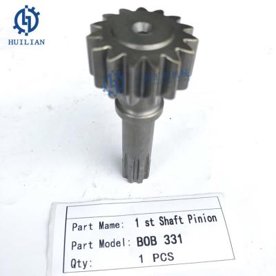 China Excavator Parts First Shaft Pinion Travel Motor Reduction Gearbox First Sun Gear BOB331 for sale