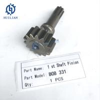 China Excavator Parts First Shaft Pinion Travel Motor Reduction Gearbox First Sun Gear BOB331 for sale