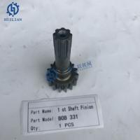 China Excavator Parts First Level Final Drive BOB331 1st Sun Gear Shaft Pinion for sale