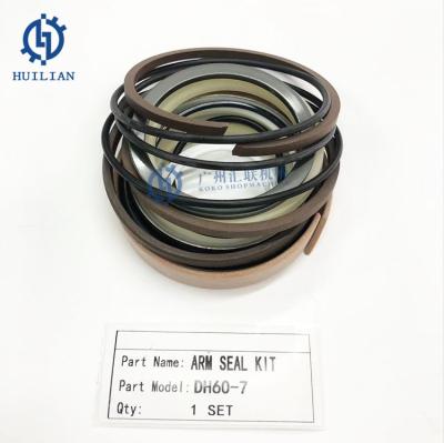China DH60-7 Excavator Parts Arm Boom Bucker Cylinder Seal Kit Oil Seal For Doosan Excavator for sale
