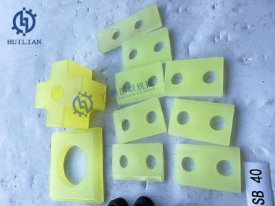 China Hydraulic Breaker Parts Damper Upper Cushion Elastic Pad Side Plate Shock Absorber For SB40 for sale