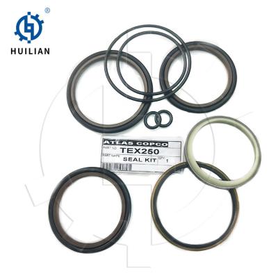 China Atlas Copco Rock Hammer Oil Seal TEX250 Seal Kit For Atlas Copco Excavator Spare Parts for sale