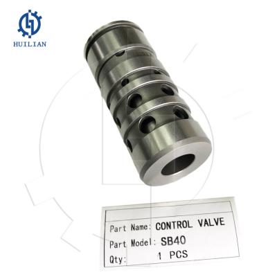 China Hydraulic Rock Breaker Hammers Spare Part sb40 sb50 Control Valve For soosan Breaker for sale