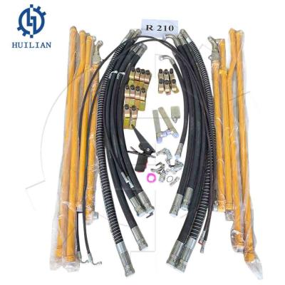 China EX200 R210 Pipeline for Hydraulic breaker Hammer Hose Pipe Line Piping Kit for sale
