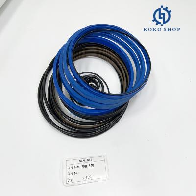 China Hydraulic Breaker Hammer Spare Parts For Everdigm RHB340 Hanwoo Rubber Oil Reapair Seal Kit for sale