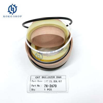 China CATEEEEEEE Wheel Loader Seals 7X2670 7X-2670 Dozer Lift Cylinder Seal Kit for CATEEEEEEE/CATEEEEEEEE D6H Bulldzer for sale