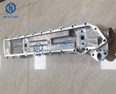 China Komatsu Excavator Attachment Engine Parts PC200-3 Oil Cooler Cover 6136-61-2110 For Engine 6D105 for sale