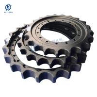 China DX420LC Doosan SOLAR 400LC-3 drive sprocket wheel 108-00021 200108-00057 excavator chain sprocket for sale