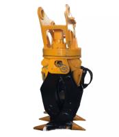 China High Quality Hydraulic Rotating Grapple Suit for 20t  360Clockwise Excavator for sale