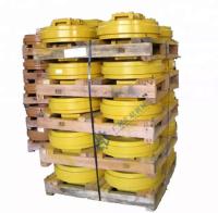China excavator sk120 Sk130 Sk135  front idler assembly for kobelco excavator track idler for sale