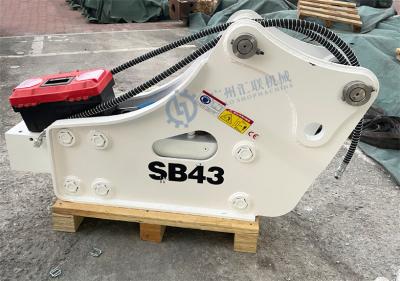 China Soosan Mini Hammer SB43 Special Type Jack Hydraulic Rock Breaker For 6-9 tons Excavator for sale
