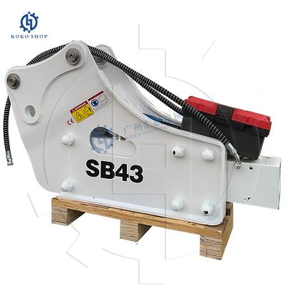 China SB40 SB45 SB50 Mini Side Type Hammer SB43 Hydraulic Breaker for Soosan Excavator Tool Spare Parts for sale