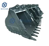 China Excavator Spare Parts PC340 Excavator Heavy Duty Rock Bucket Rock Bucket For Komatsu for sale