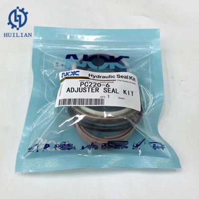 China Excavator Spare Part PC220-6 Adjuster Seal Kit Hydraulic Cylinder Seal Kit For Komatsu for sale