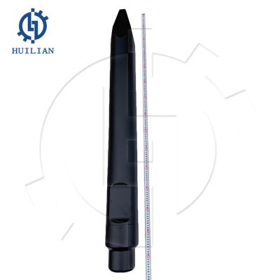 China Excavator Parts SU125 Hydraulic Rock Hammer Breaker Blunt Chisel Soosan Hydraulic Breaker Chisels Tool for sale