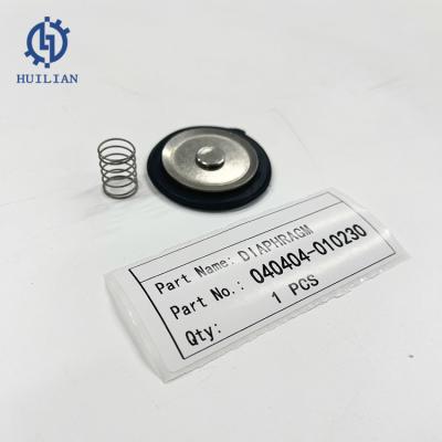 China Hydraulic Hammer Accumulator Diaphragm 040404-010230 Breaker Parts Membrane for sale