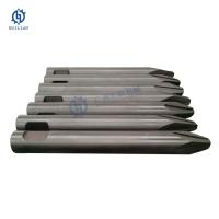 China GB2T GB5T GB6T GB8T GB8AT GB8F GB11T GB220E GB2400 Chisel For Hydraulic Rock Breaker Hammer Drills for sale