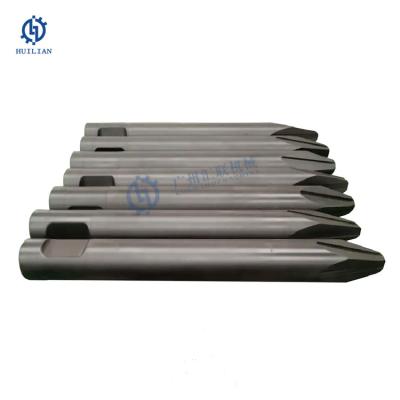China GB2T GB5T GB6T GB8T GB8AT GB8F GB11T GB220E GB2400 Chisel For Hydraulic Rock Breaker Hammer Drills for sale