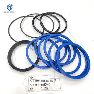 China SH200-5 SK210-8 SY215C SH210-6 Center Joint Seal Kit For Sumitomo Excavator Spare Parts for sale