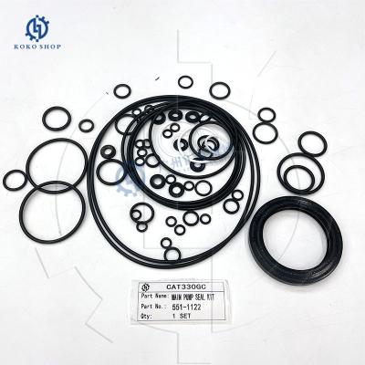 China 551-1122 Main Pump Seal Kit 516-9842 569-3506 569-3508 Excavator Oil Seals For CATEEEEEEE330GC Excavator Spae Parts for sale