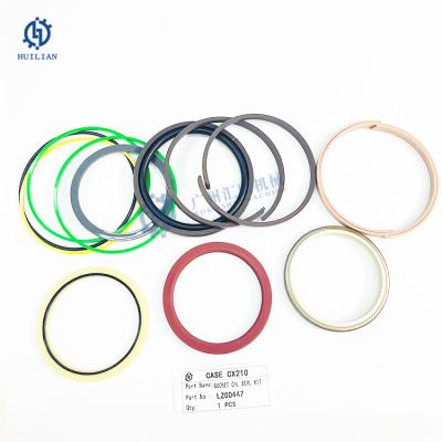 China CX210 CX225SR CX240 Bucket cylinder seal kit Fits cx Excavator Parts LZ00447 LZ00446 LZ00445 for sale