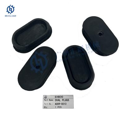 China A059-0013 B300-7212 B300-7213 B300-7214 B400-7266 oval plugs wear plate lower upper damper for Everdigm EHB30 for sale