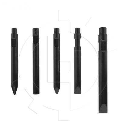 China BRP40 BRP70 BRP130 BRP140 Hydraulic Breaker Moil Point Wedge Blunt Cone Type Tool XL1700 XL1900 BRH Series Rock Chisel for sale