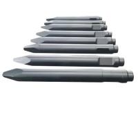 China BRP40 BRP70 BRP130 BRP140 Hydraulic Breaker Moil Point Wedge Blunt Cone Type Tool XL1700 XL1900 BRH Series Rock Chisel for sale
