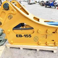 China Box Type EB155 Side Mounted Hydraulic Hammer For Excavator Doosan DX340LCA for sale