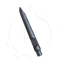 China 135*1200 Moil Type Wedge Type 42CrMo Chisels For S2000 S2200 S2500 S3000 S3600 Hydraulic Breaker Spare Parts for sale