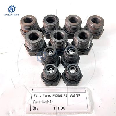 China Hydraulic Breaker N2 Gas Nitrogen Charging Valve Exhaust Valve For Rock Hammer Spare Parts for sale