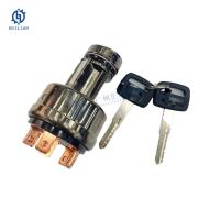 China Ignition Switch With Keys 08086-20000 For Komatsu Excavator  PC130-8 PC220-8 PC200-8 PC240-8 PC360-8 PC450-8 for sale
