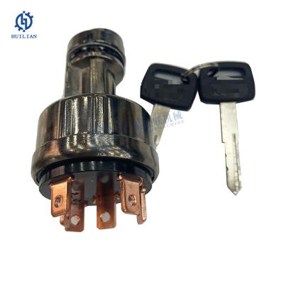China Ignition Switch With Keys 08086-20000 For Komatsu Excavator  PC130-8 PC220-8 PC200-8 PC240-8 PC360-8 PC450-8 for sale