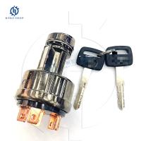 China PC200-8 Ignition Switch 08086-10000 Starter Switch For KOMATSU PC200 PC210 PC240-7 -8 Excavator Spare Parts for sale