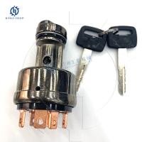 China PC200-8 Ignition Switch 08086-10000 Starter Switch For KOMATSU PC200 PC210 PC240-7 -8 Excavator Spare Parts for sale
