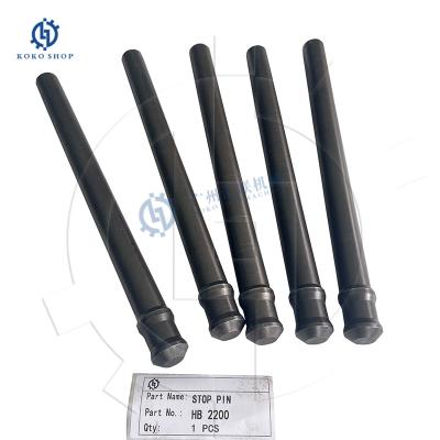 China HB2200 Rock Hammer Stop Pin HB2000 HB5800 HB2500 HB3000 HB3100 Hydraulic Breaker Pin For Atlas Copco Spare Parts for sale
