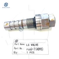 China 708-1W-04712 4D95 Engine Parts PC60-7 PC70-7 BR100-1S LS Relief Valve For KOMATSU Excavator Spare Parts for sale