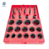 China AS-568 Standard series NBR-90 30 size 382PCS O ring service kit O ring box for excavator seal for sale