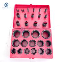 China NBR-90 AS-568 Rubber O-ring Service Kit 382PCS O-ring Box for Excavator Spare Parts for sale