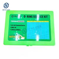 China AS-568 Standard Series NBR90 O Ring Green Box 30Sizes O Ring Service Kit With 506pcs for sale