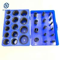 China Rubber O Ring Kit Set Sealing Hydraulic Cylinder Excavator O Ring Kit NBR O-Ring Blue Box for sale