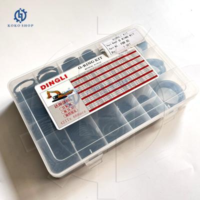China XE O-Ring Kit 666 PCS 42ITs Excavator O Ring Box For CATEEEEEE Excavator Spare Parts for sale