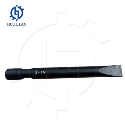 China H Wedge Type Chisel Tool For Hydraulic Breaker Rammer S25 Hydraulic Hammer for sale