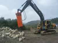China Concrete Chisel Machine Moil Point Rock Breaker Fitting Chisel Rod Tip St200 St300 Et200 Et300 for sale