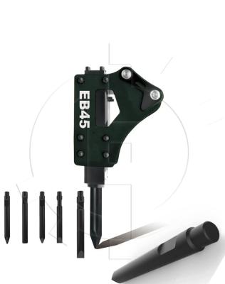 China Edt100 Edt200 Edt300 Edt400 Edt435 Edt450 Hydraulic Breaker EDDIE Hammer Chisel With Mini Excavtor Machine for sale