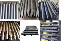 China KRUPP Hydraulic Breaker Spare Parts Tool Chisel HM1000 HM1300 HM1800 HM2000 HM2100 HM2200 For Mining Rock Breaker for sale