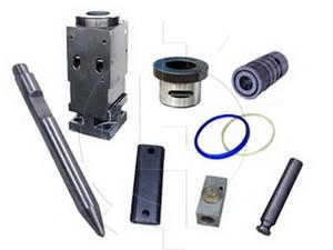 China MSB SAGA180 MSB250 MSB500 MSB600 MSB700 Hydraulic Rock Breaker Moil Point Tool Tip Chisel For Excavator for sale