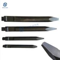 China KOMAC TOR23 TOR36 TOR42 TOR210 Tool Chisel 125mm 145mm 155mm 135mm For KOMAC Hydraulic Demolition Breaker Spare Parts for sale