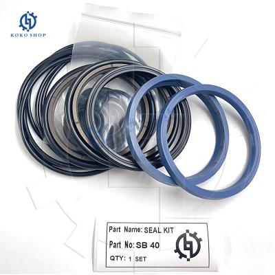 China SB40 SB81 BKS Seal Kit For SOOSAN SB60 SB43 SB70 SB50 Hydraulic Breaker Excavator Spare Parts for sale